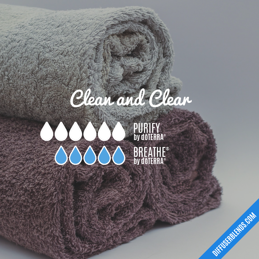 Clean and Clear | DiffuserBlends.com