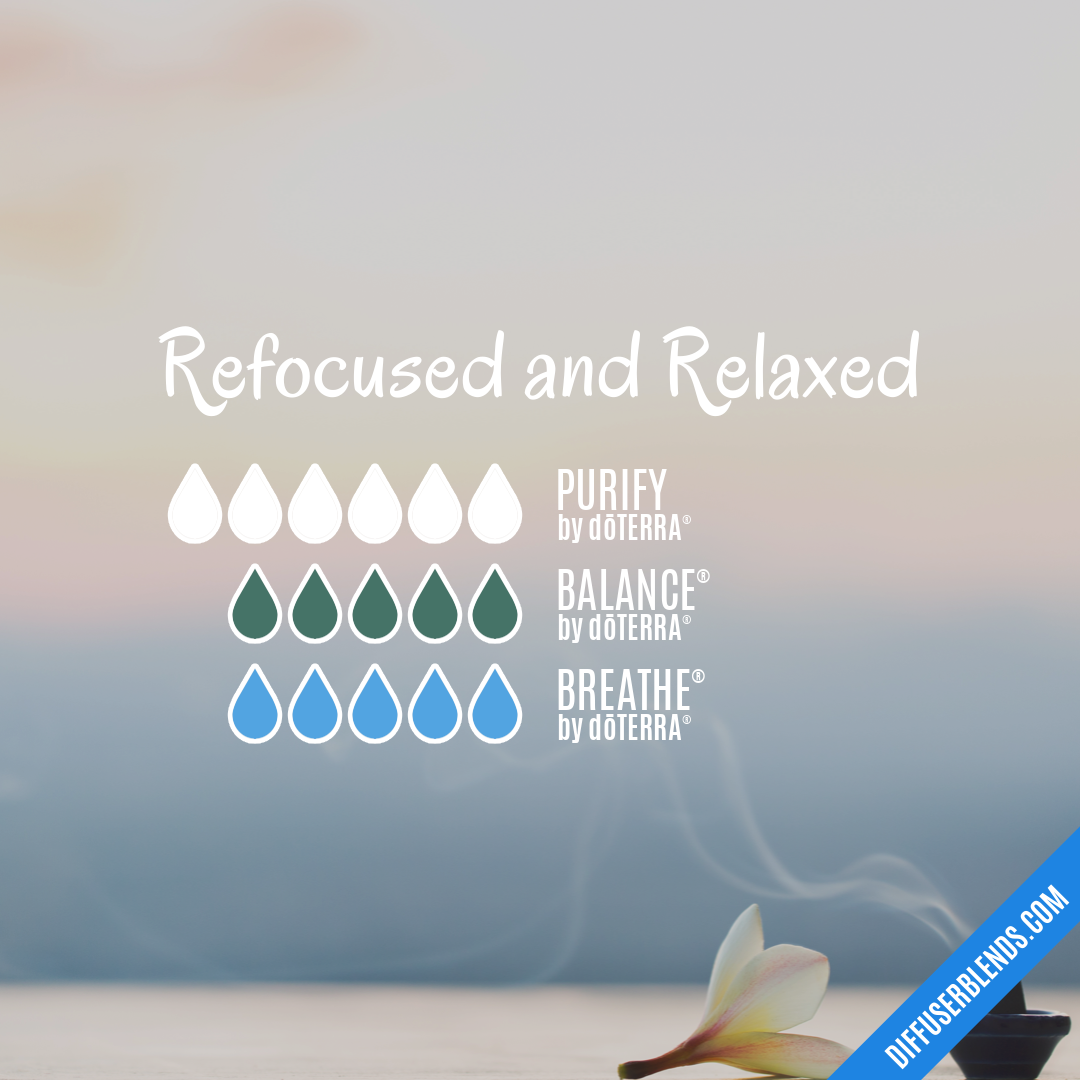 Refocused and Relaxed | DiffuserBlends.com