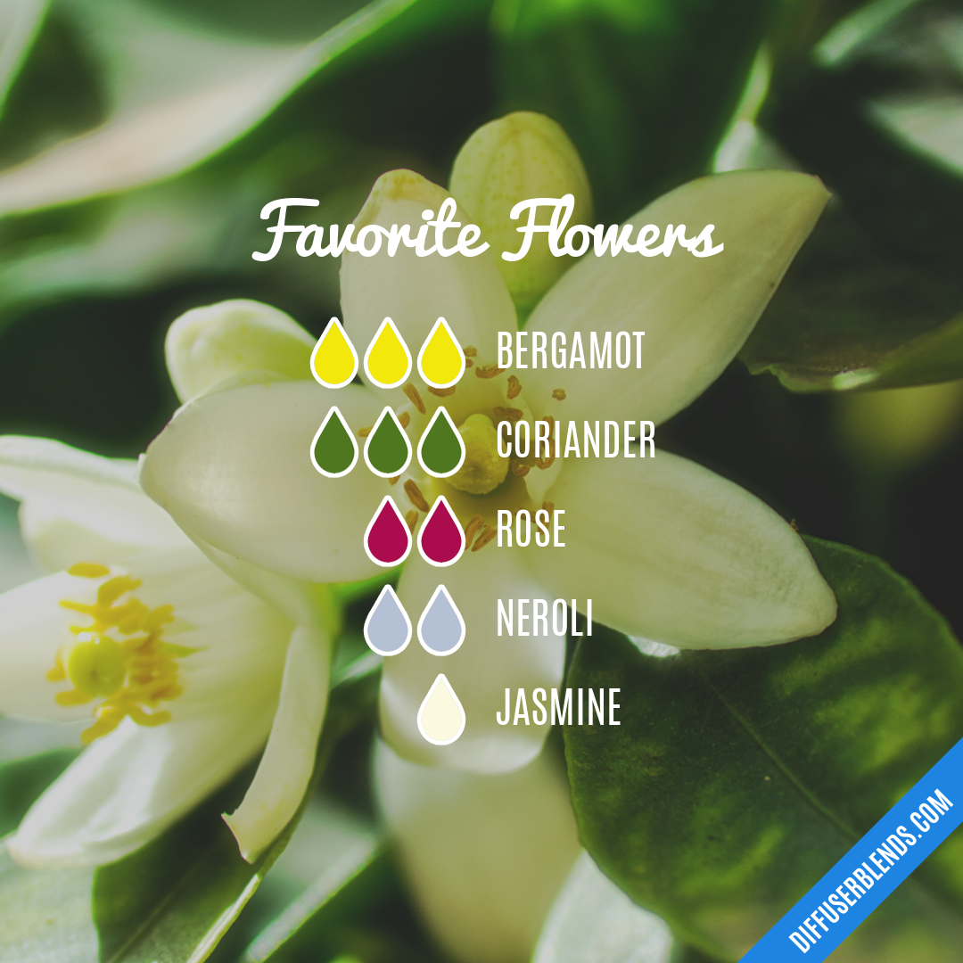 Favorite Flowers | DiffuserBlends.com