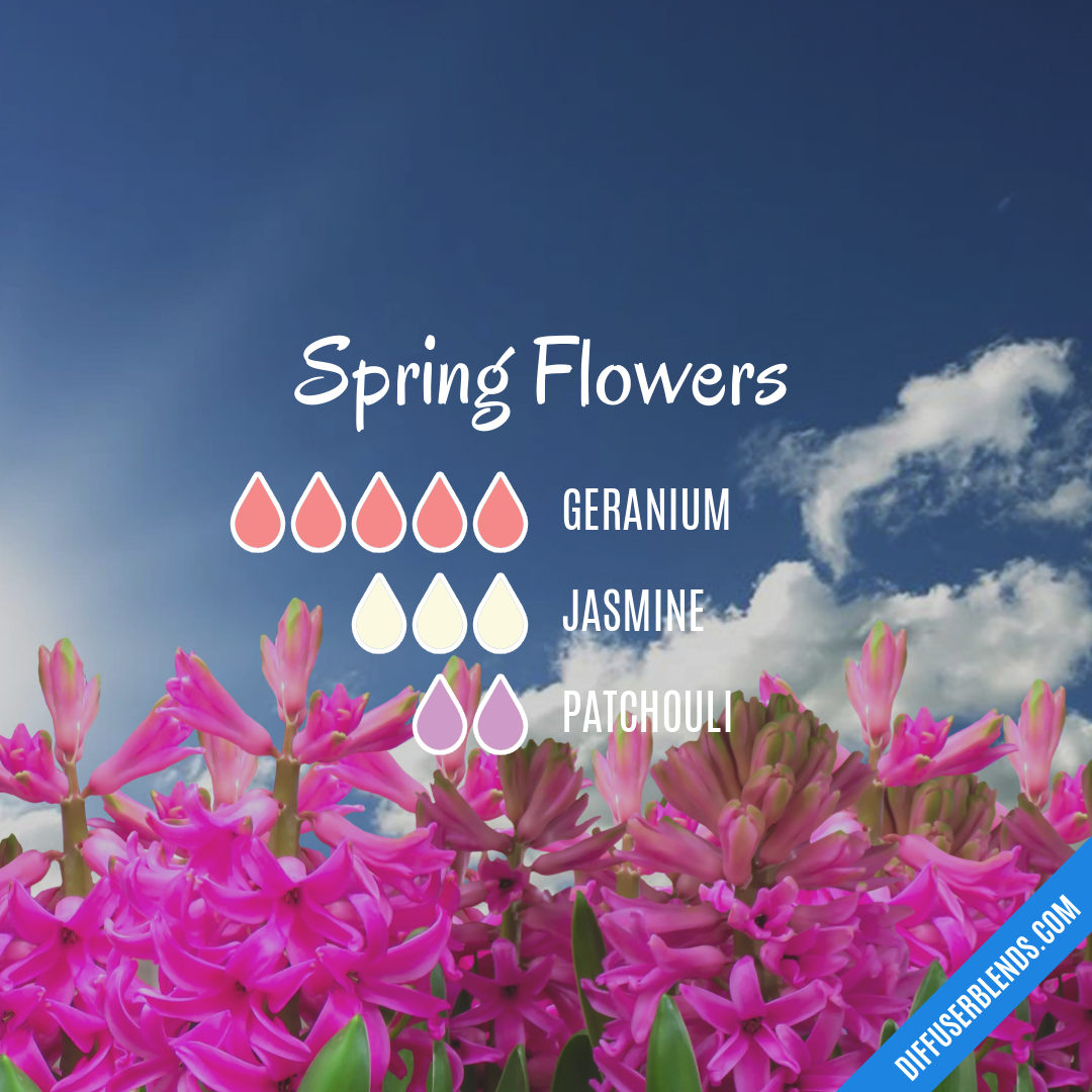 Spring Flowers | DiffuserBlends.com