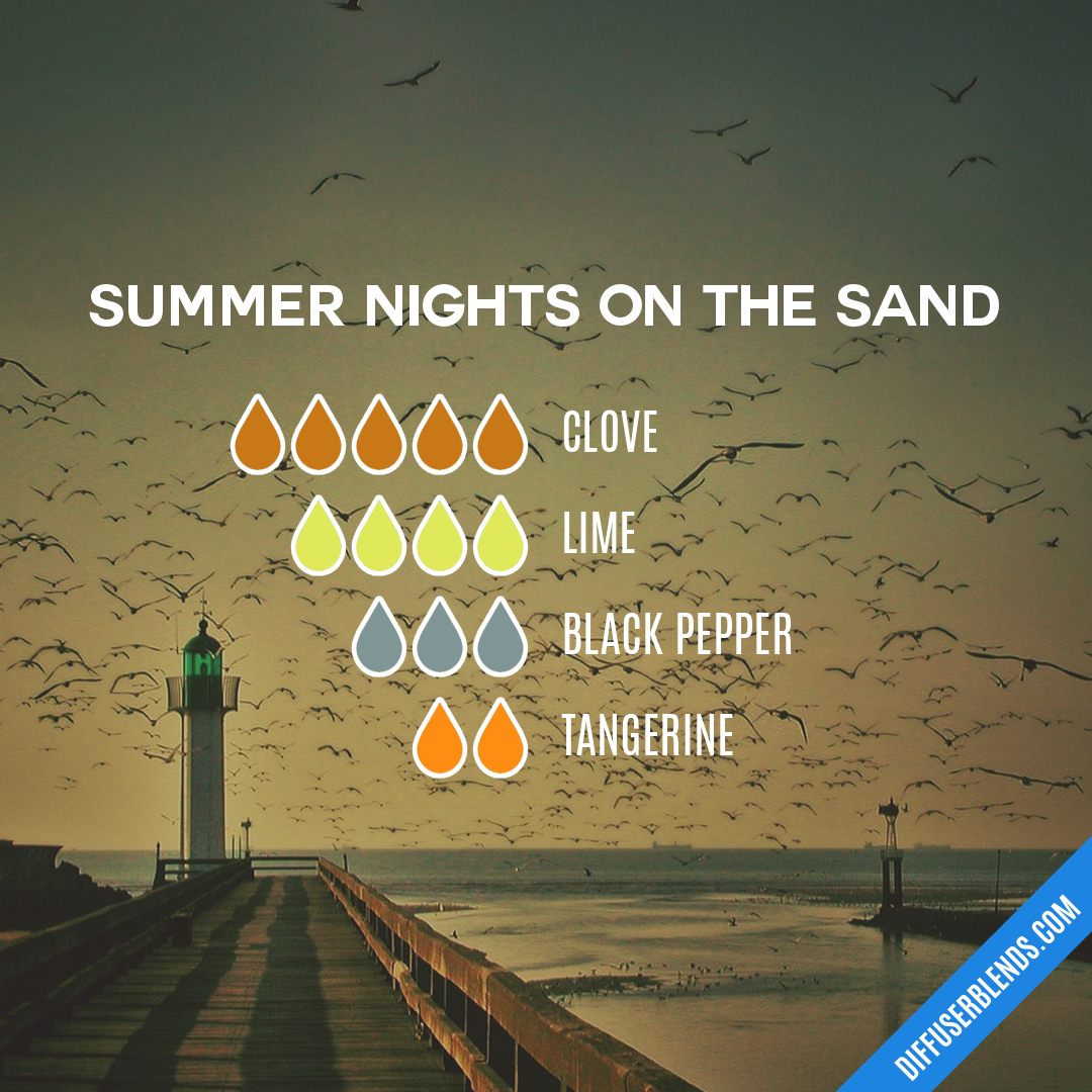 Summer Nights On the Sand | DiffuserBlends.com