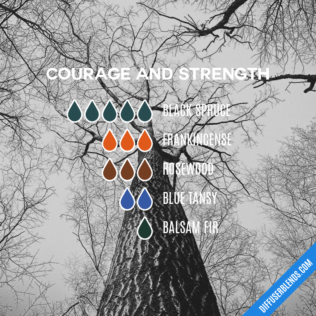 Courage and Strength | DiffuserBlends.com
