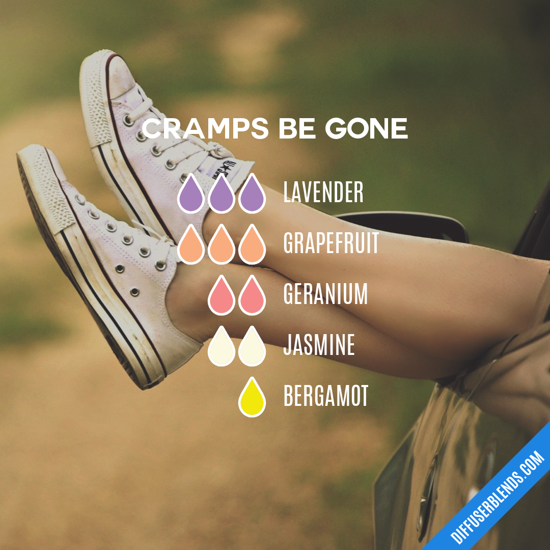 Cramps Be Gone | DiffuserBlends.com
