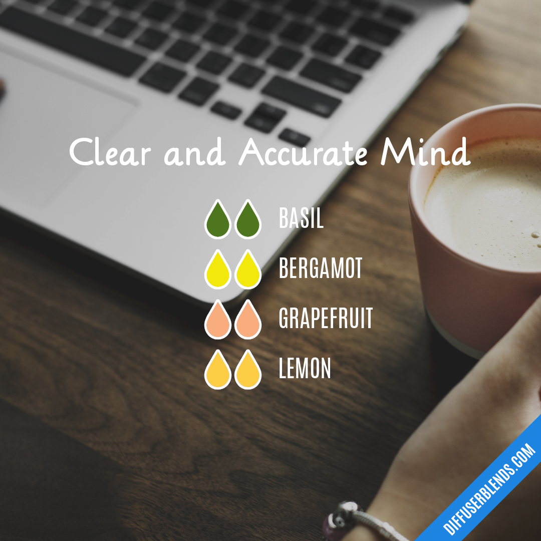 Clear and Accurate Mind | DiffuserBlends.com