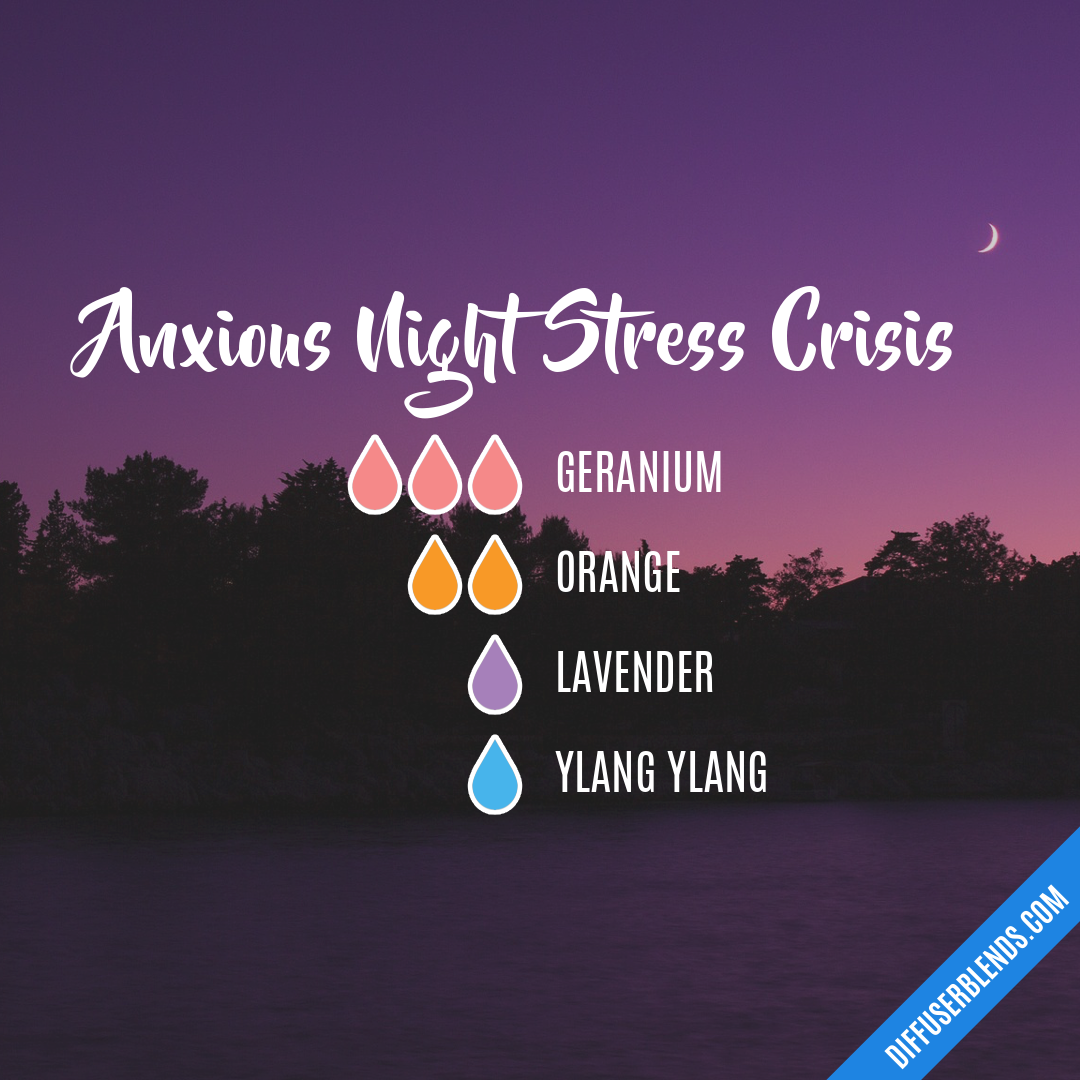 Anxious Night Stress Crisis | DiffuserBlends.com