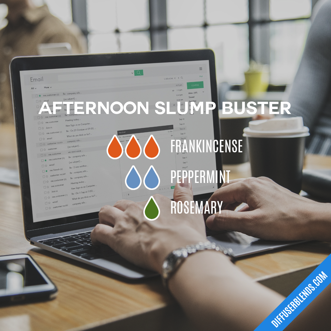 Afternoon Slump Buster | DiffuserBlends.com