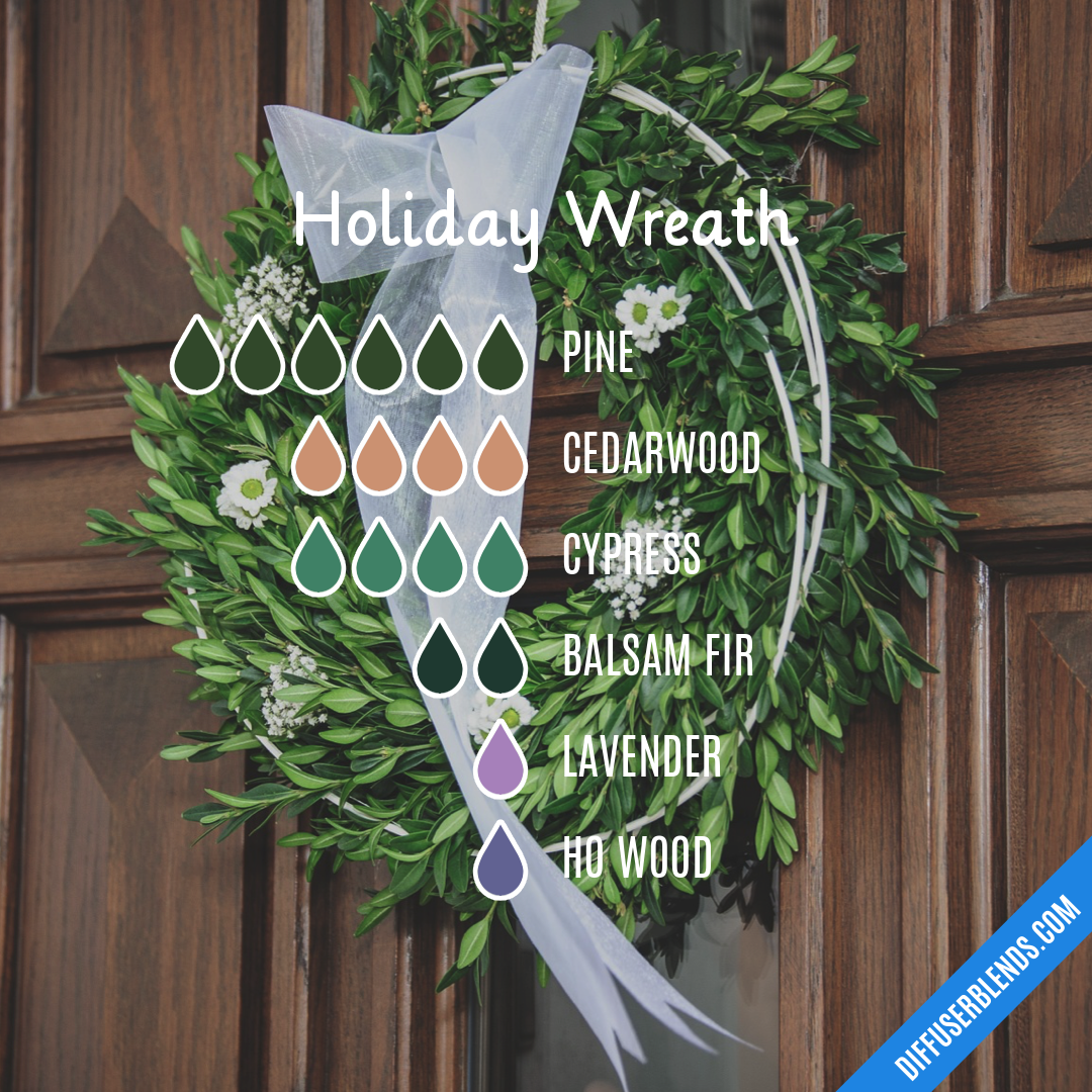 Holiday Wreath | DiffuserBlends.com