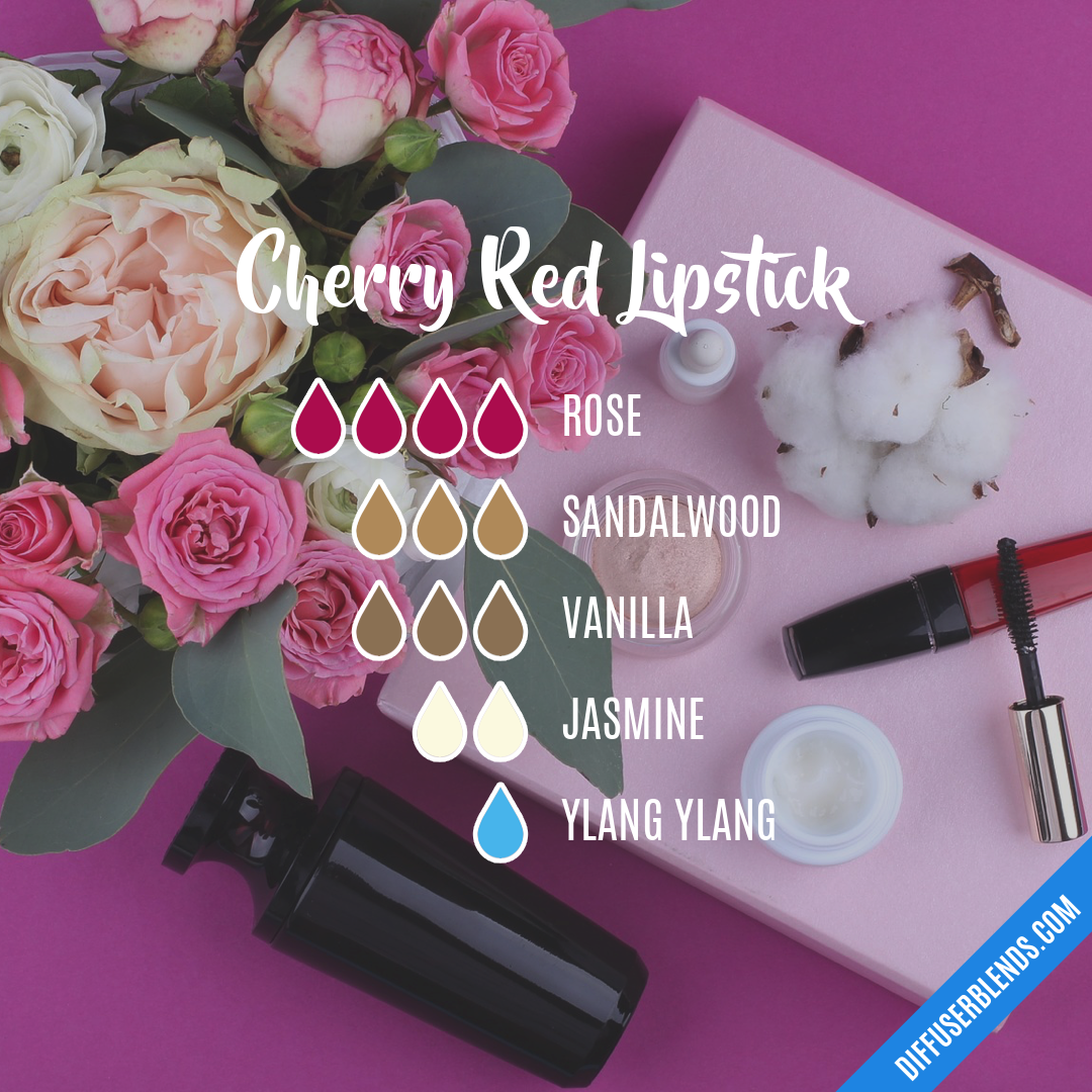 Cherry Red Lipstick | DiffuserBlends.com