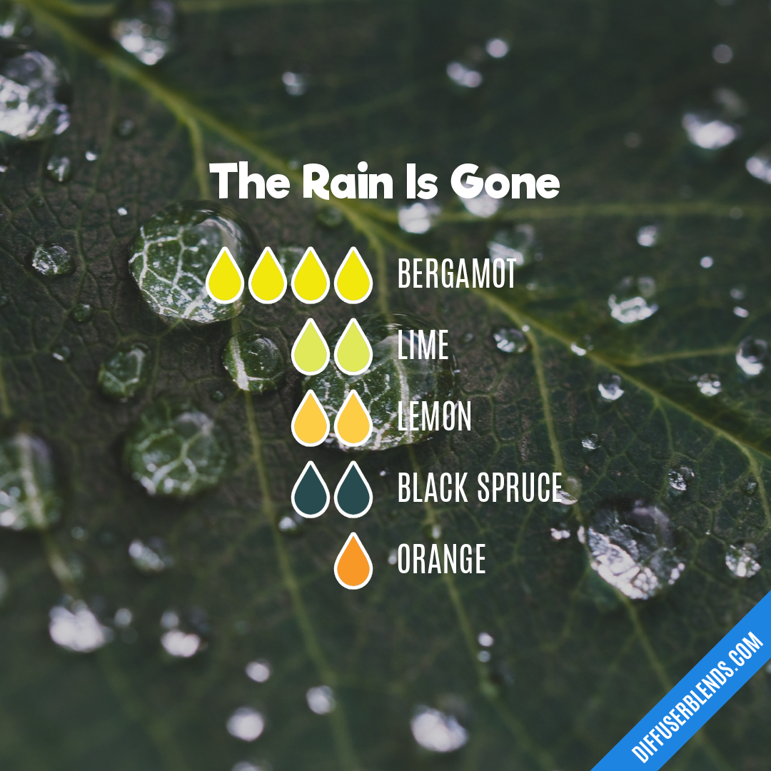 The Rain Is Gone | DiffuserBlends.com