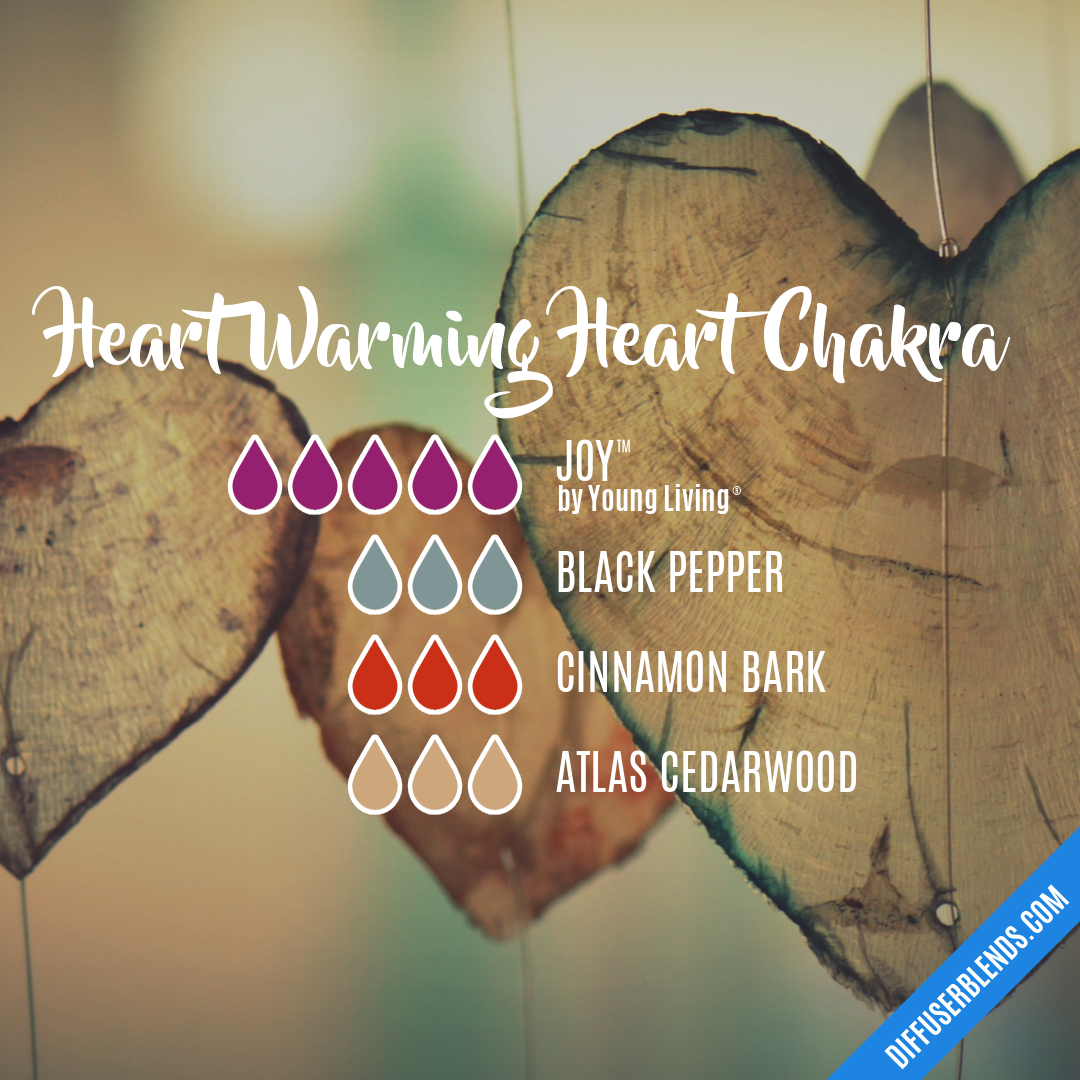 Heart Warming Heart Chakra | DiffuserBlends.com