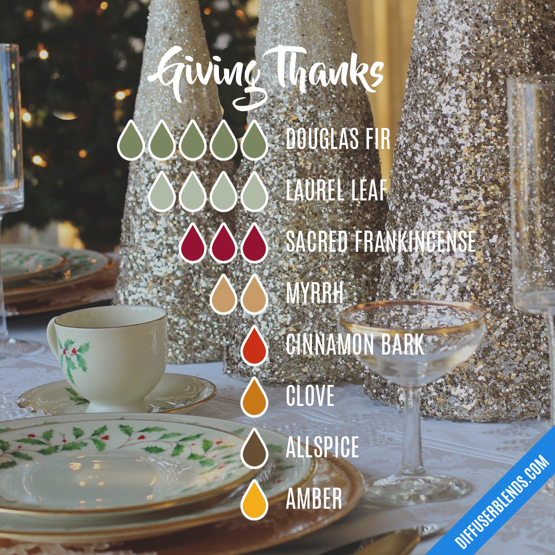Giving Thanks | DiffuserBlends.com
