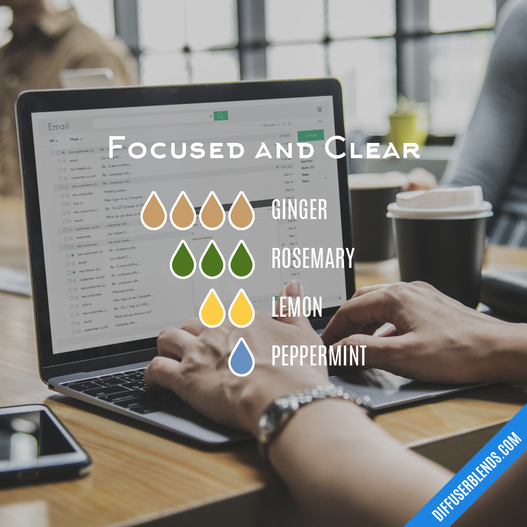 Focused and Clear | DiffuserBlends.com