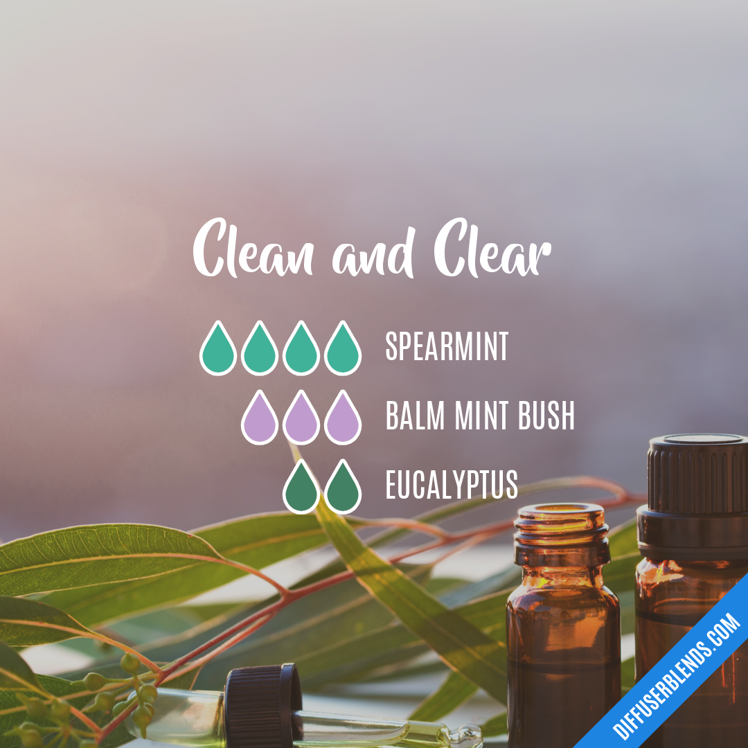 Clean and Clear | DiffuserBlends.com