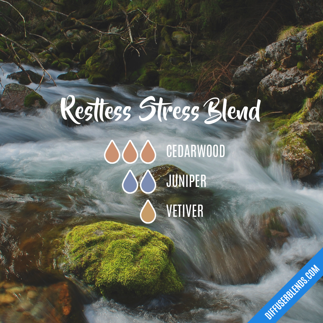 Restless Stress Blend | DiffuserBlends.com