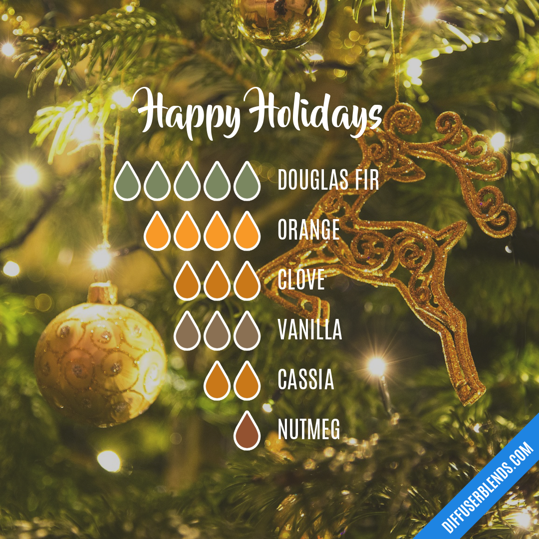 Happy Holidays | DiffuserBlends.com