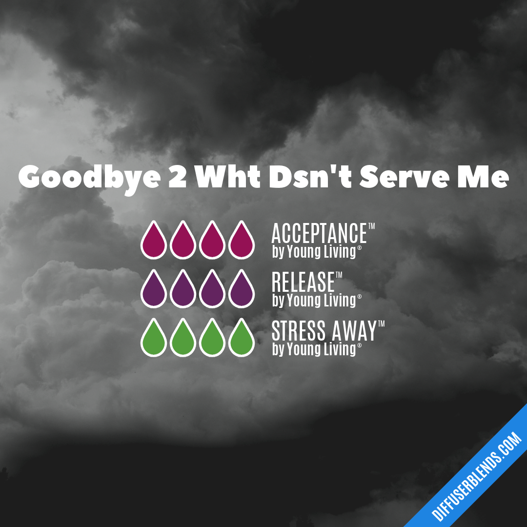 Goodbye 2 Wht Dsn't Serve Me | DiffuserBlends.com