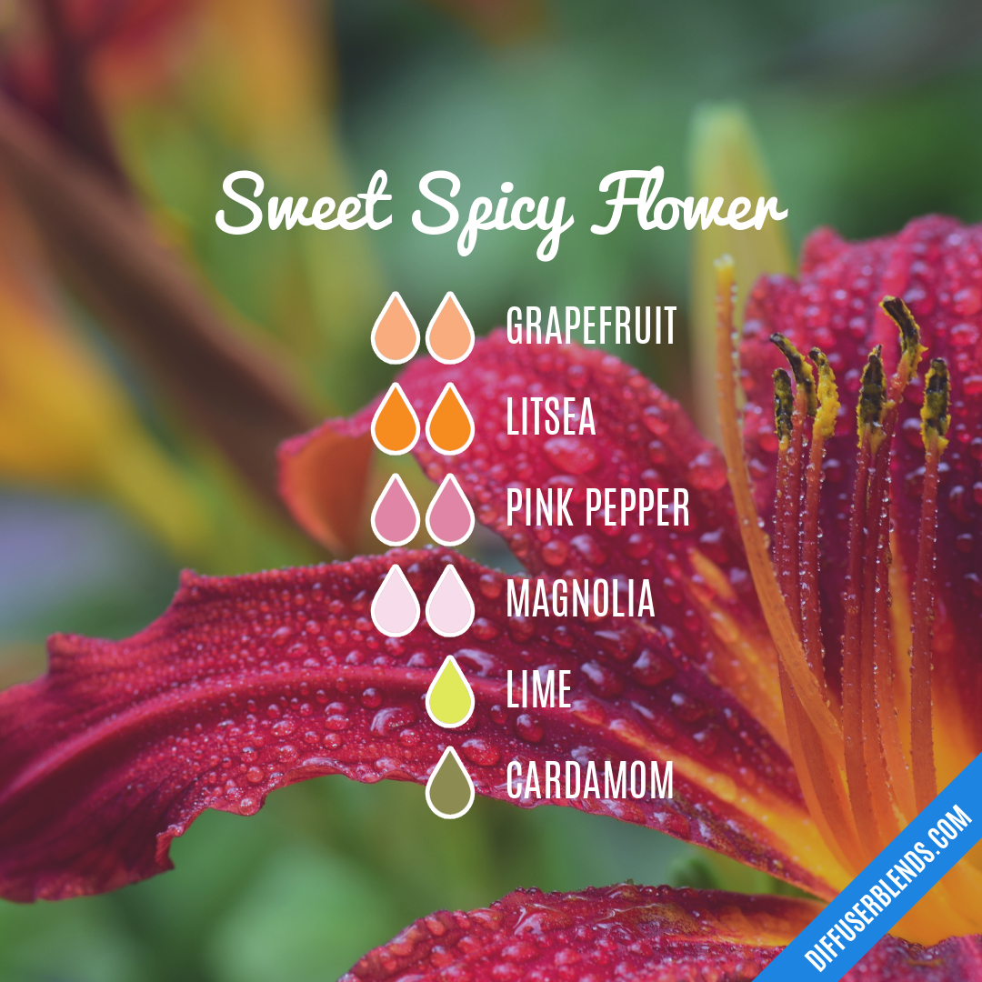 Sweet Spicy Flower | DiffuserBlends.com