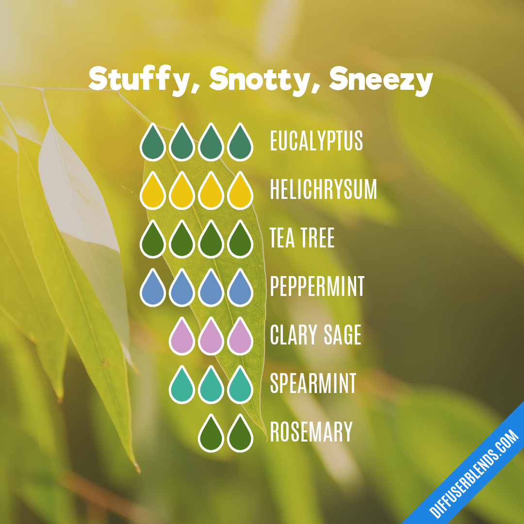Stuffy, Snotty, Sneezy | DiffuserBlends.com