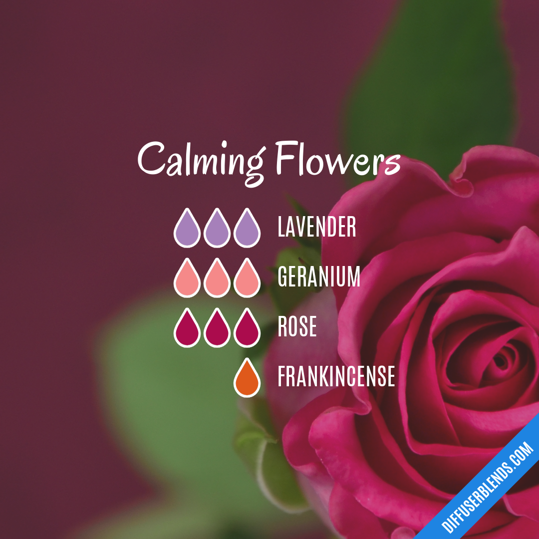 Calming Flowers | DiffuserBlends.com