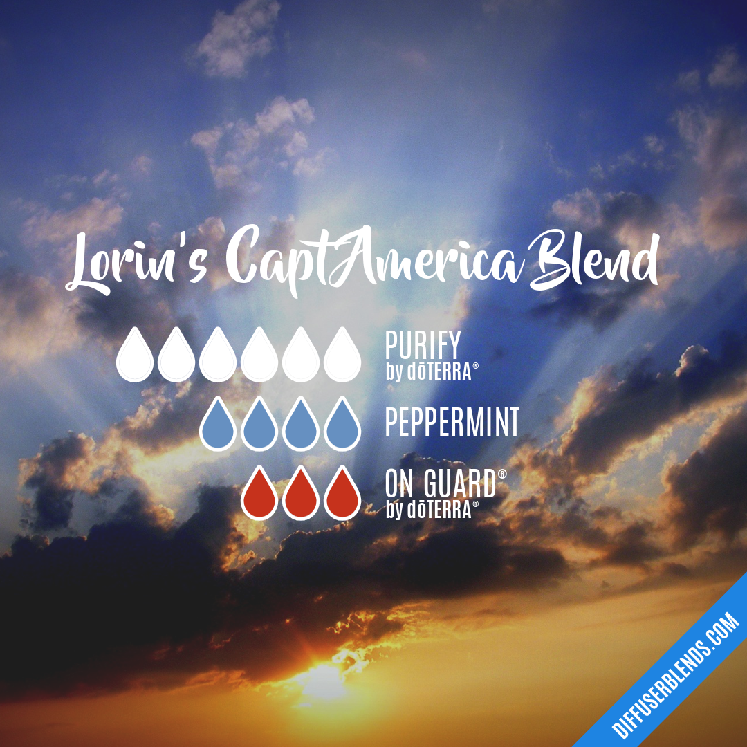 Lorin's Capt America Blend | DiffuserBlends.com