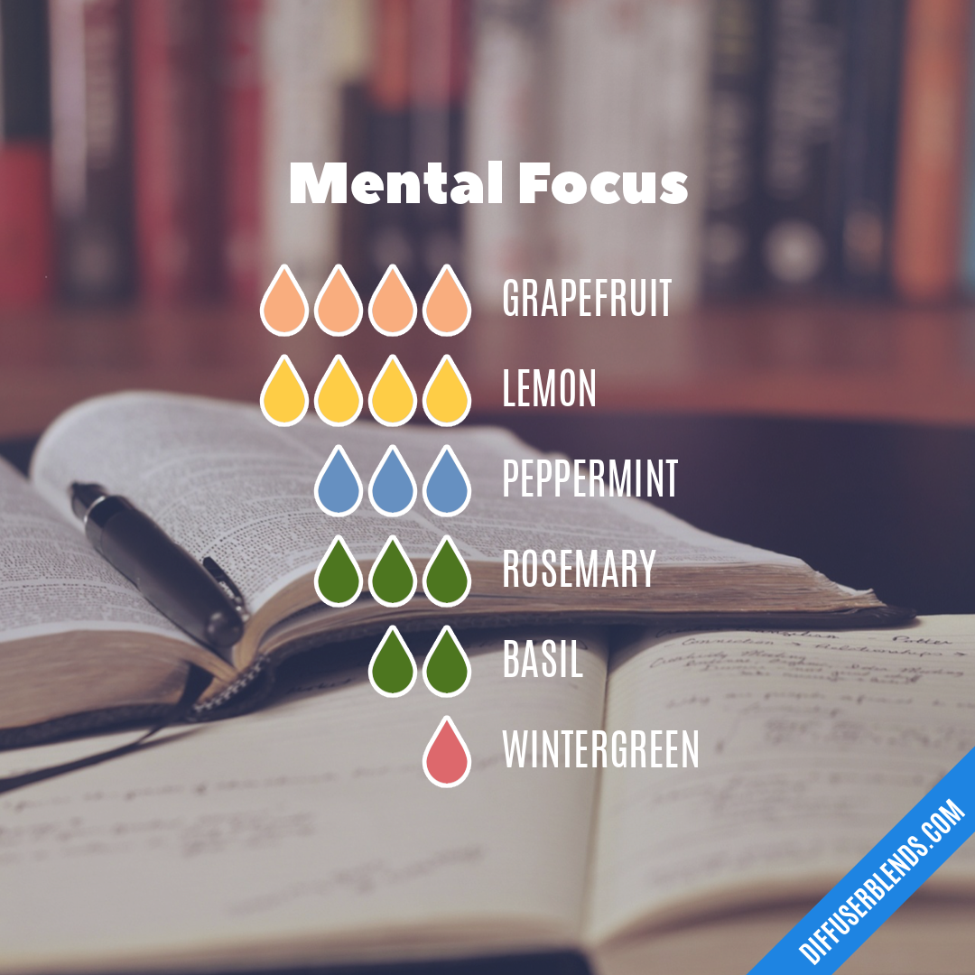 Mental Focus | DiffuserBlends.com