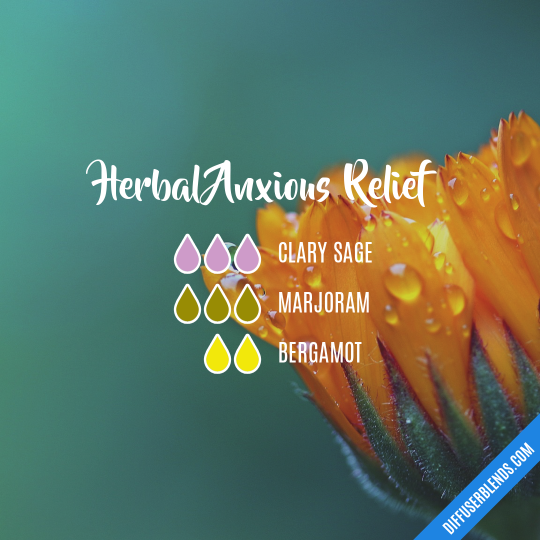 Herbal Anxious Relief | DiffuserBlends.com