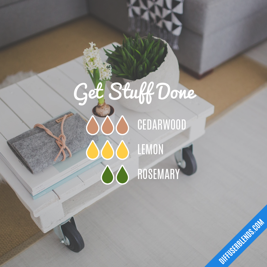 Get Stuff Done | DiffuserBlends.com