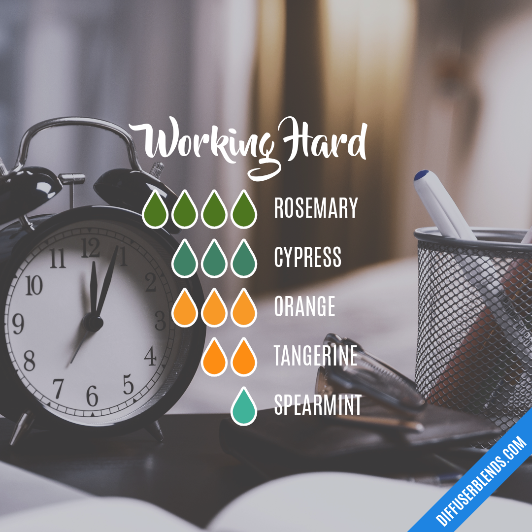 Working Hard | DiffuserBlends.com