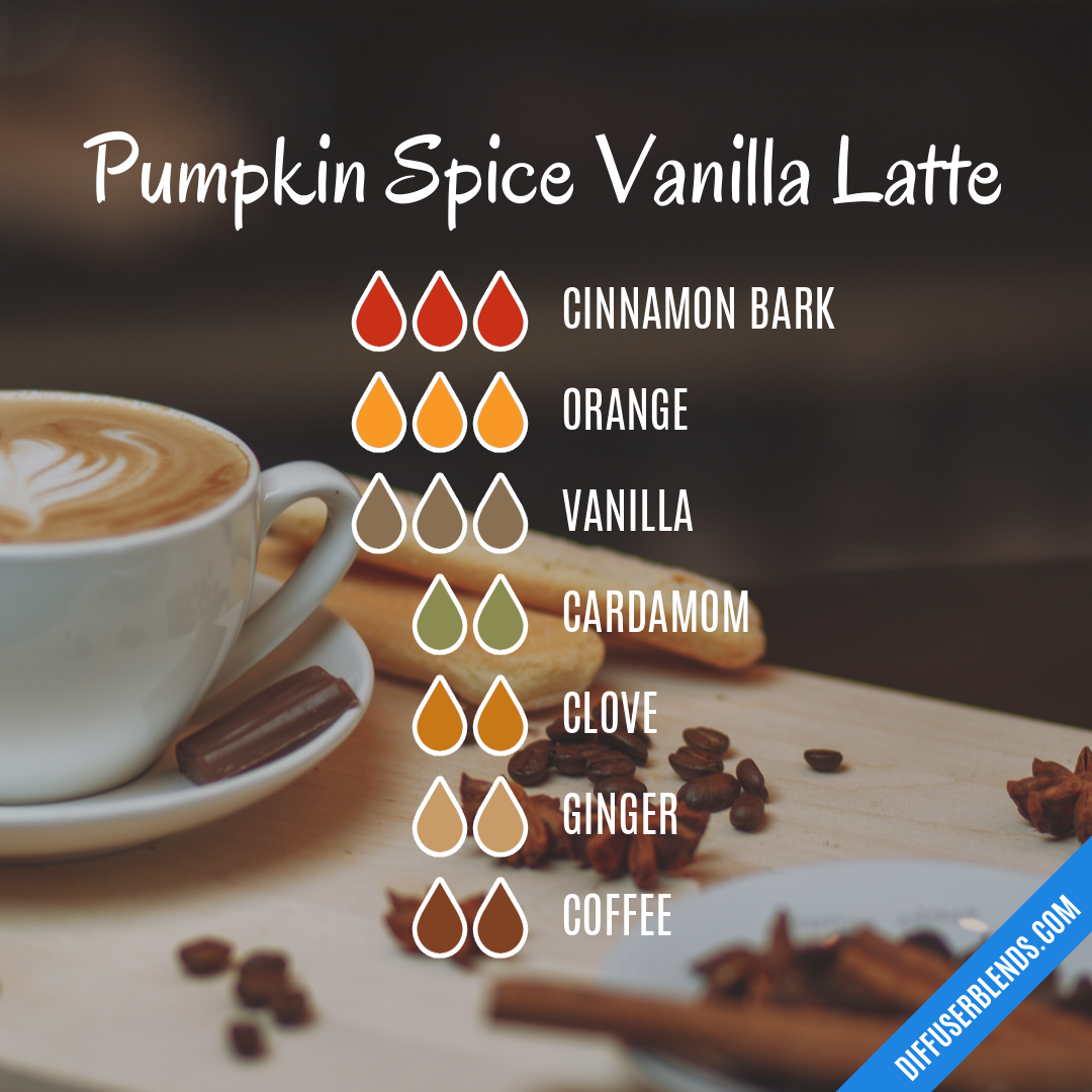 Pumpkin Spice Vanilla Latte | DiffuserBlends.com