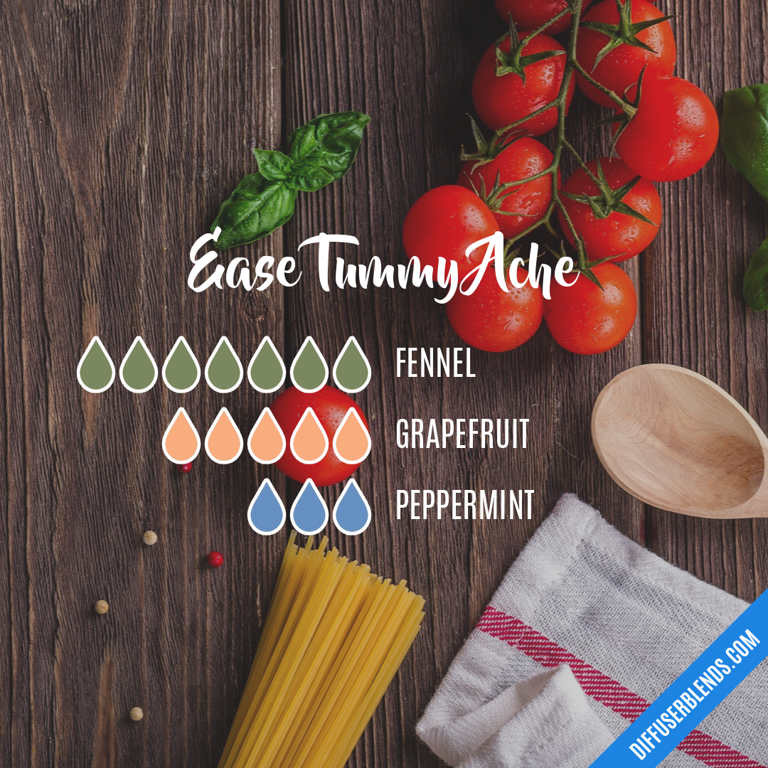 Ease Tummy Ache | DiffuserBlends.com