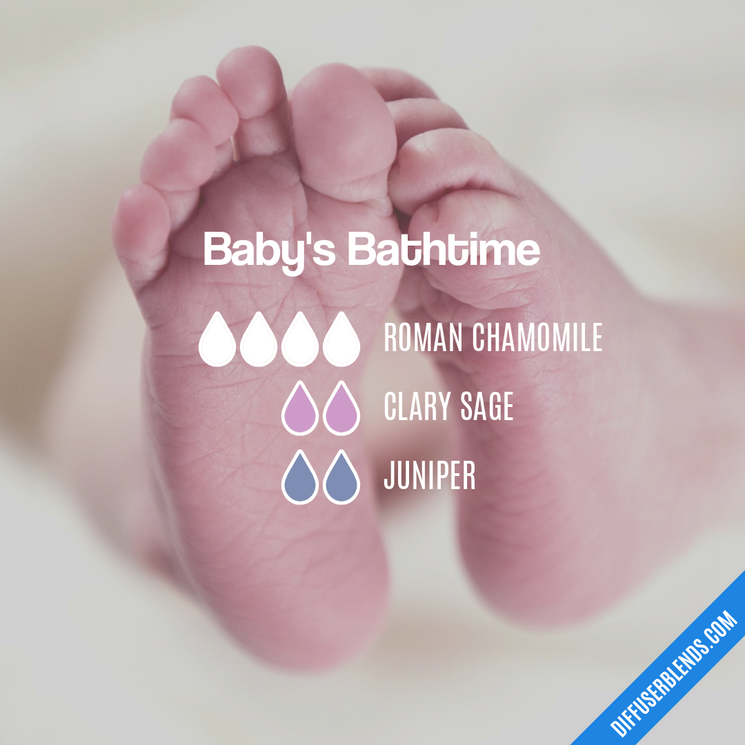 Baby's Bathtime | DiffuserBlends.com