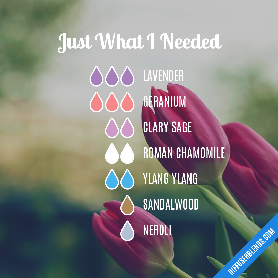 Just What I Needed | DiffuserBlends.com