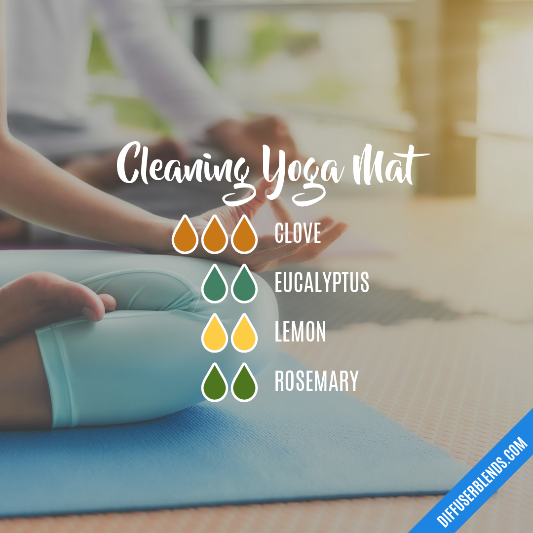 Cleaning Yoga Mat | DiffuserBlends.com