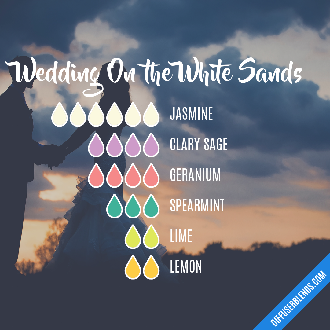 Wedding On the White Sands | DiffuserBlends.com