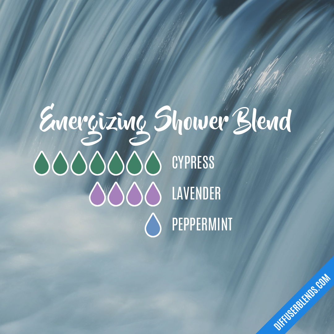 Energizing Shower Blend | DiffuserBlends.com