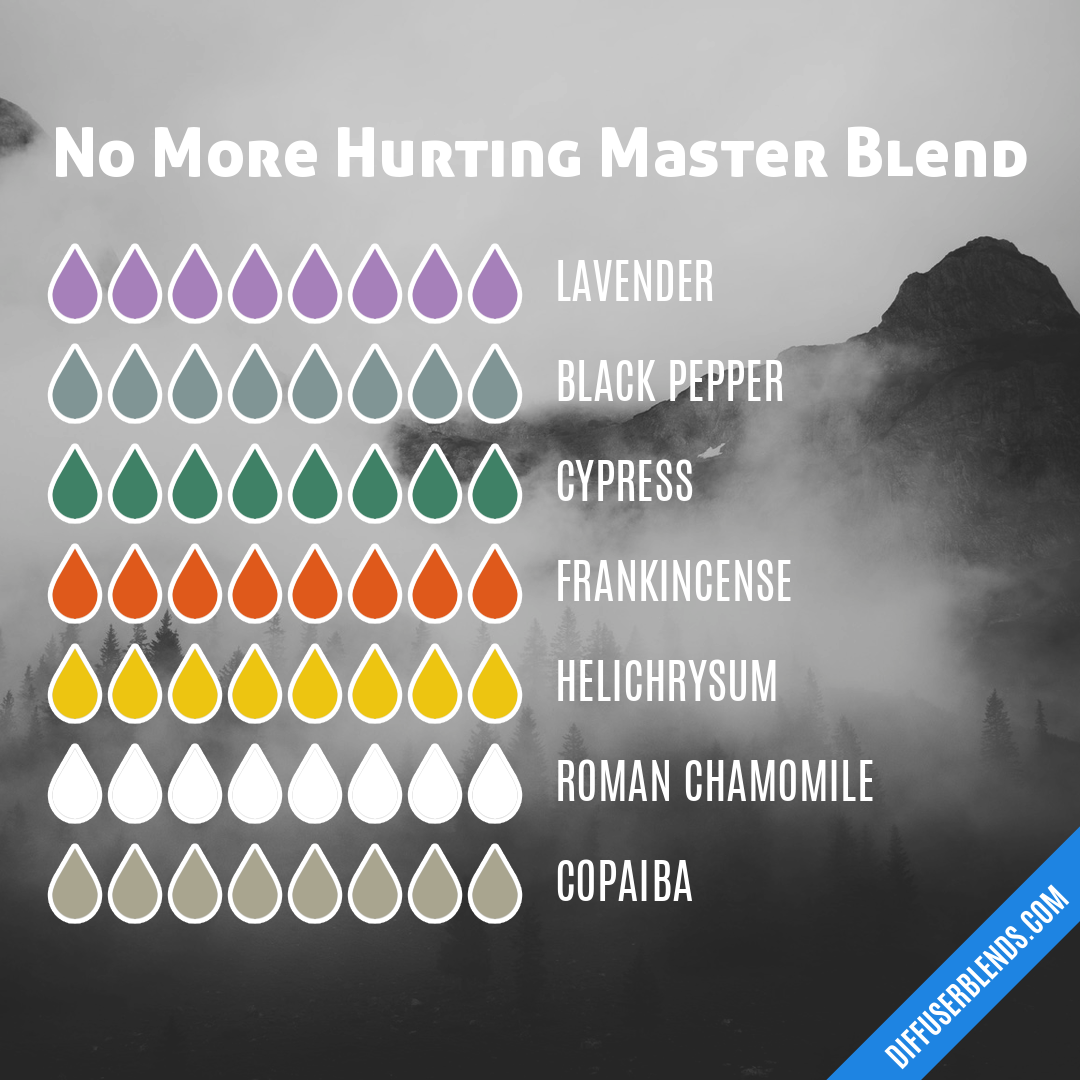 No More Hurting Master Blend | DiffuserBlends.com