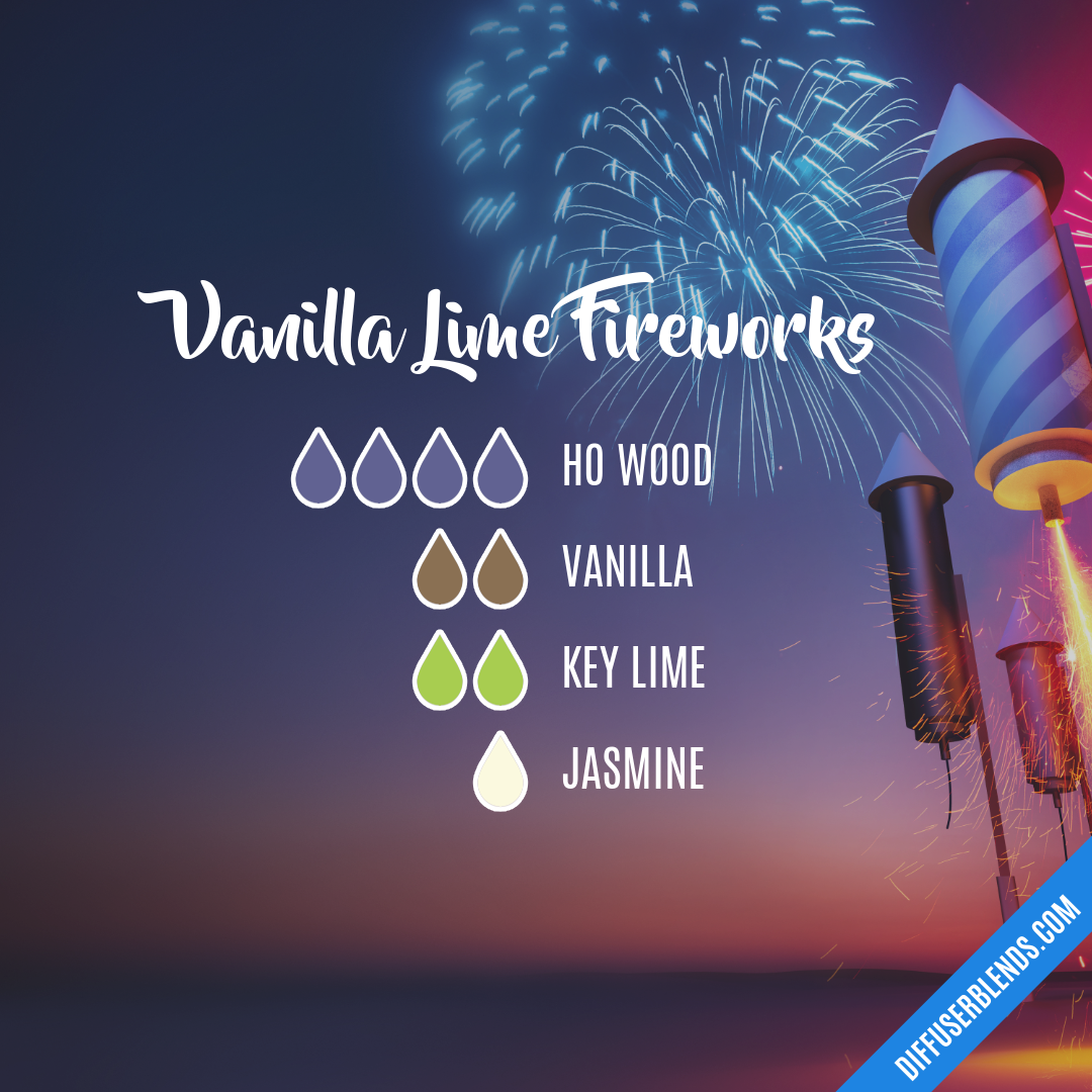 Vanilla Lime Fireworks | DiffuserBlends.com
