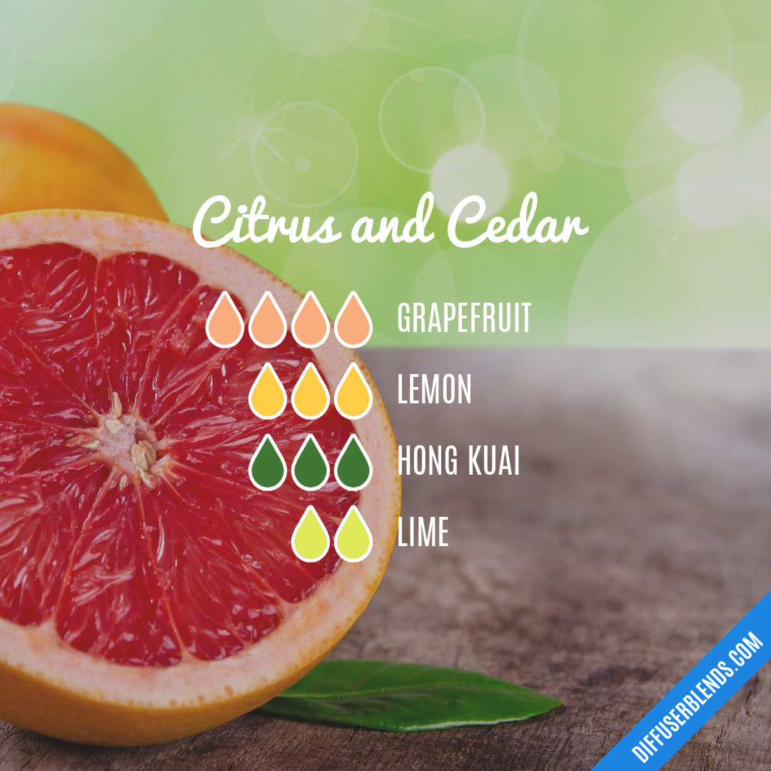 Citrus and Cedar | DiffuserBlends.com