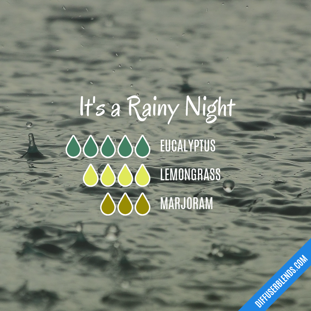 It's a Rainy Night | DiffuserBlends.com