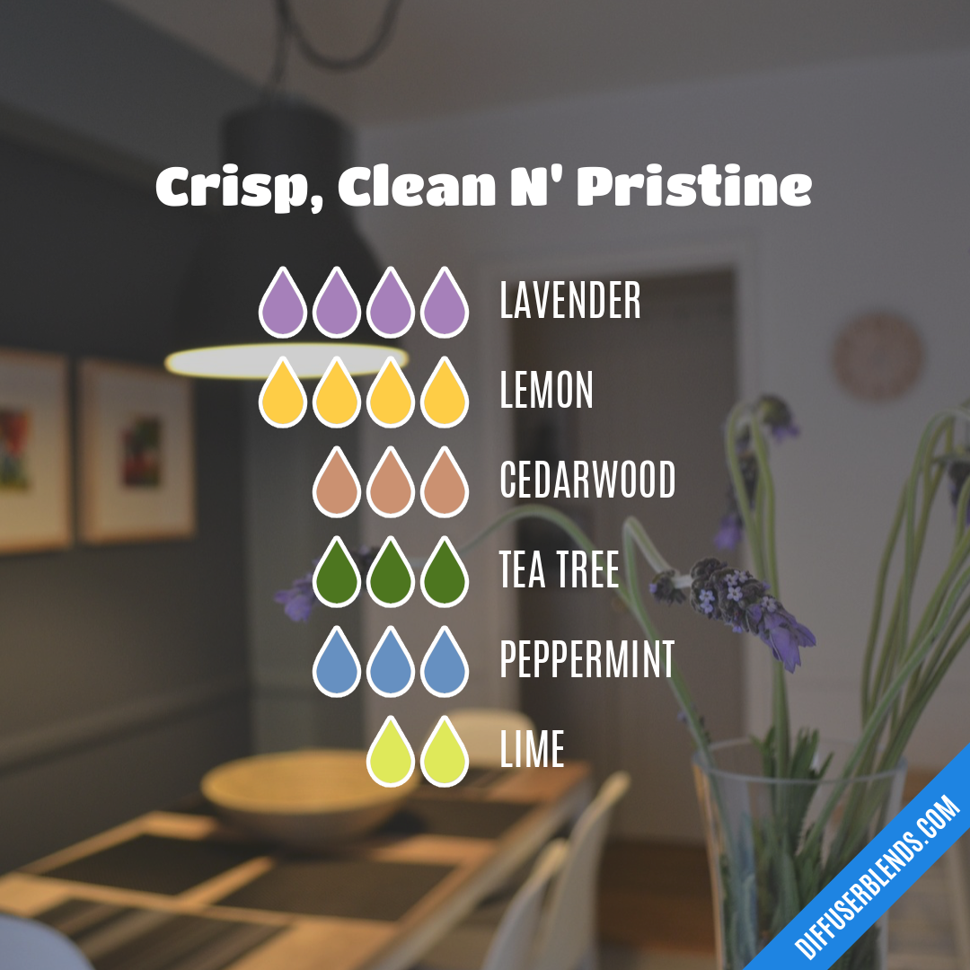 Crisp, Clean N' Pristine | DiffuserBlends.com