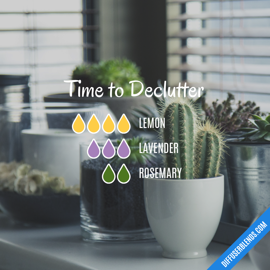 Time to Declutter | DiffuserBlends.com