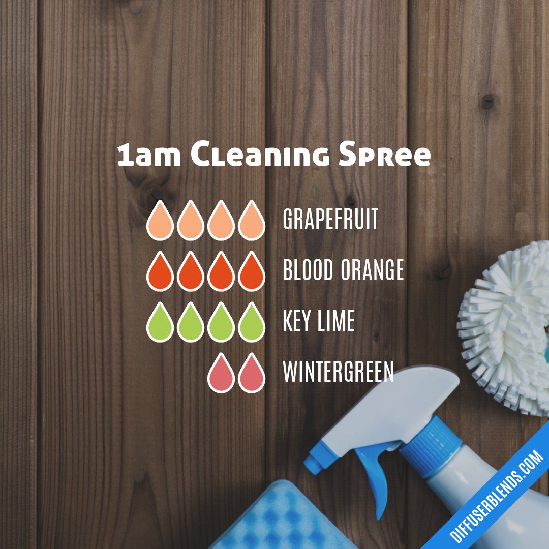 1am Cleaning Spree | DiffuserBlends.com