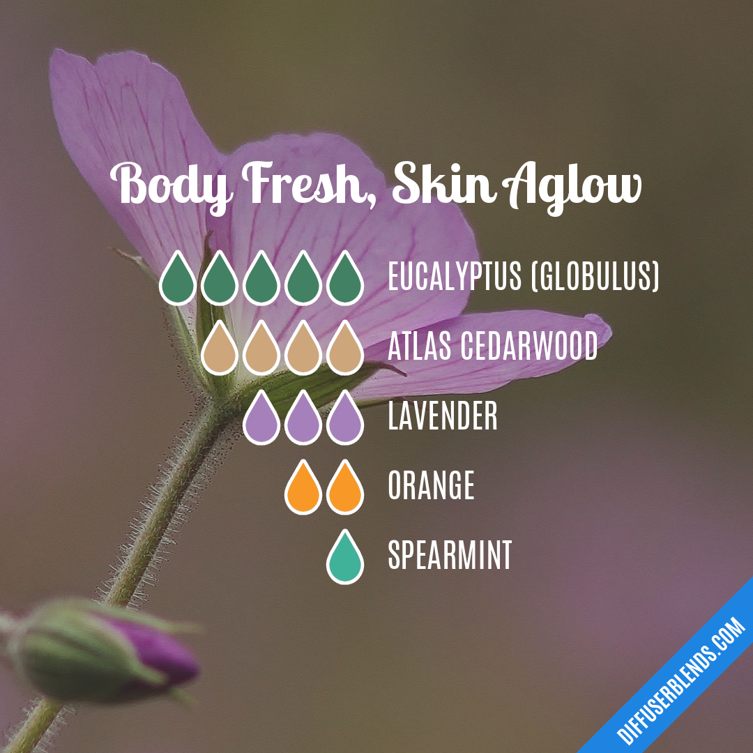 Body Fresh, Skin Aglow | DiffuserBlends.com