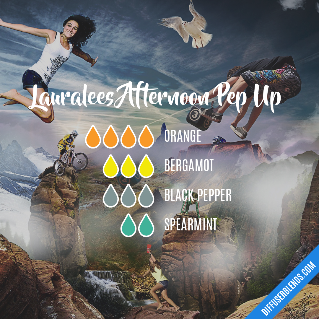 Lauralees Afternoon Pep Up | DiffuserBlends.com