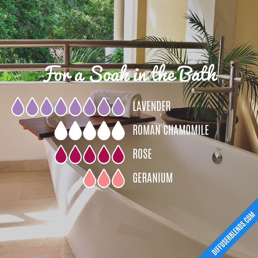 For a Soak in the Bath | DiffuserBlends.com