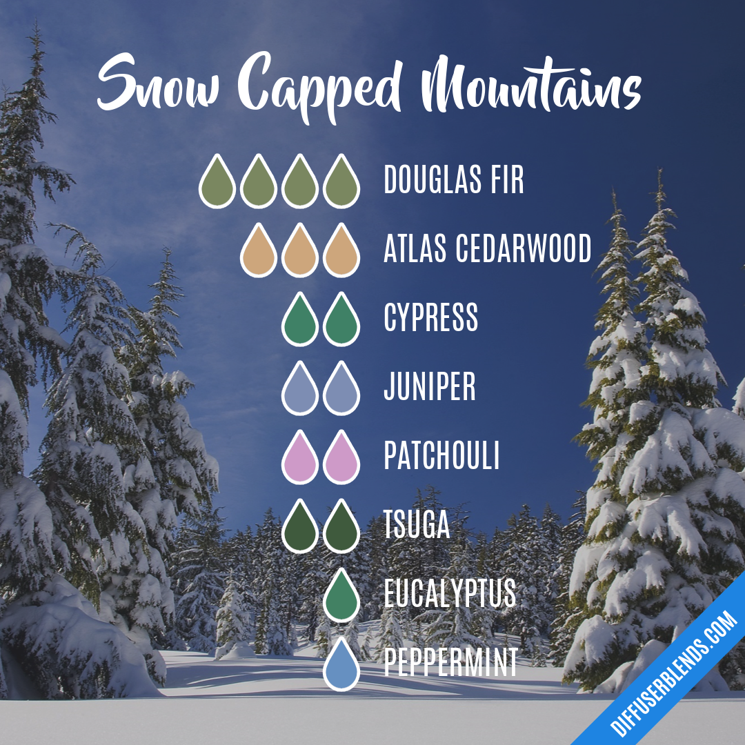 Snow Capped Mountains | DiffuserBlends.com