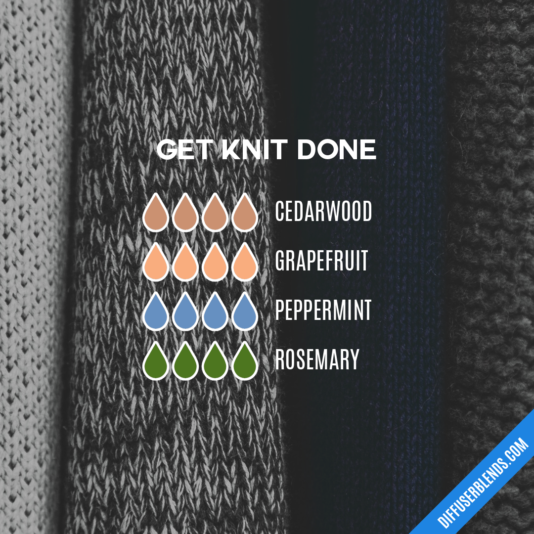 Get Knit Done | DiffuserBlends.com