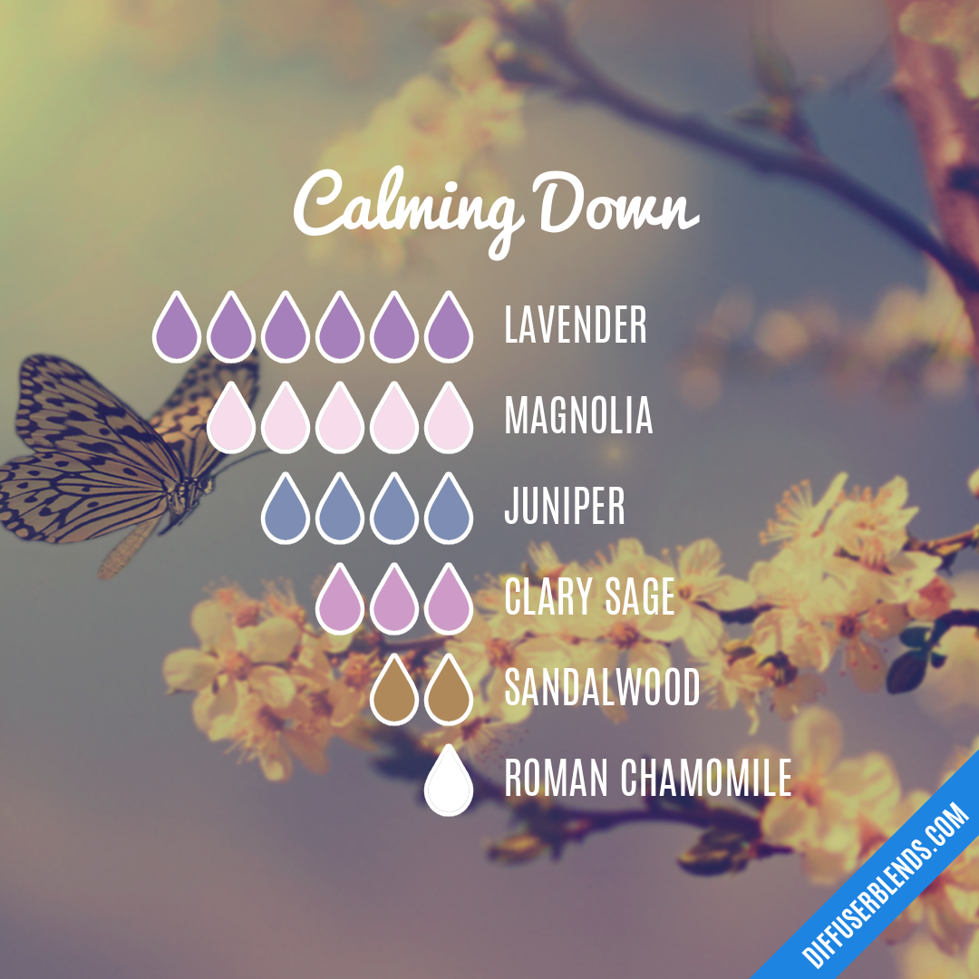 Calming Down | DiffuserBlends.com