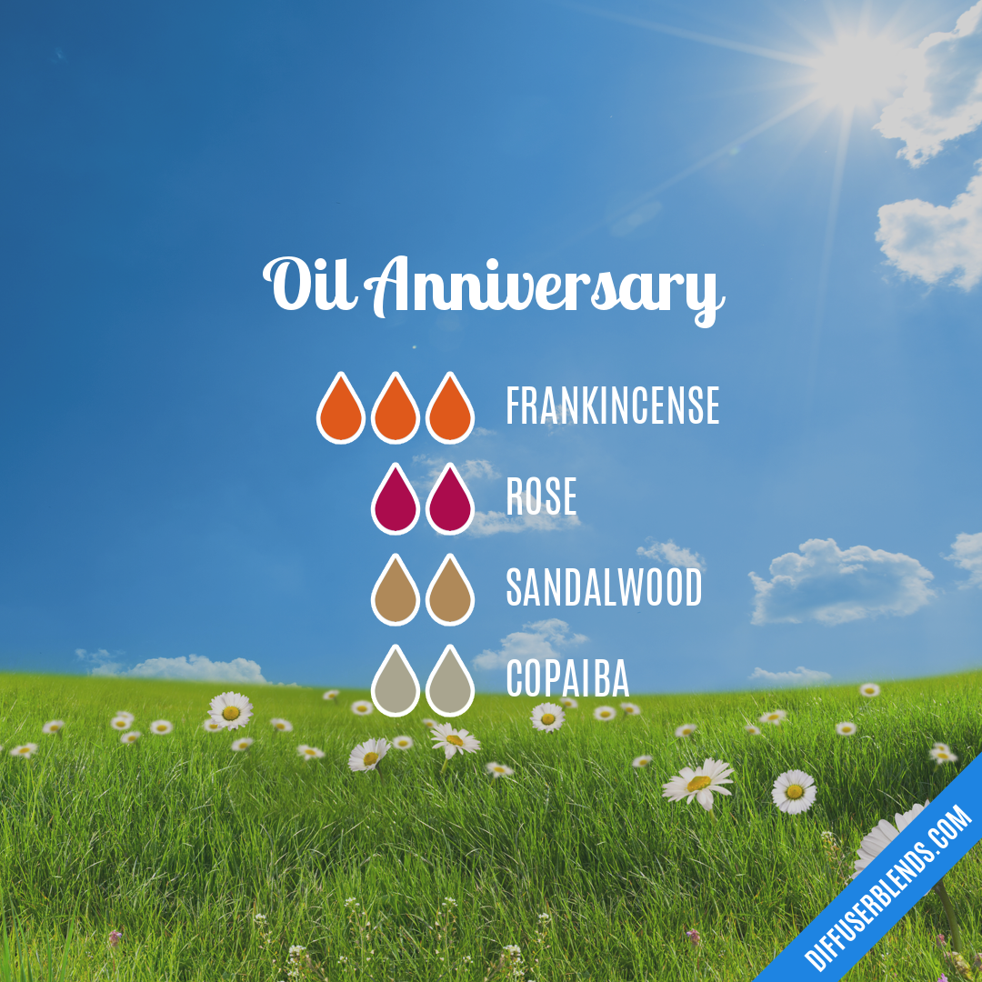 Oil Anniversary | DiffuserBlends.com