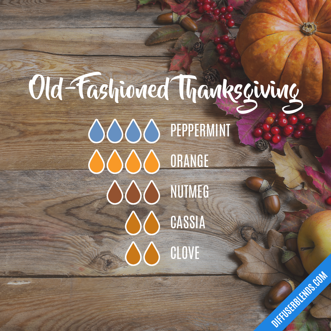 Old-Fashioned Thanksgiving | DiffuserBlends.com